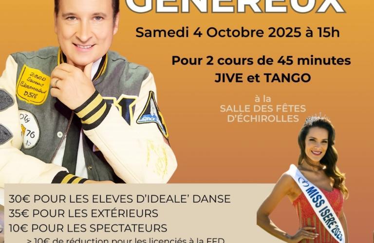 stage avec Jean Marc GENEREUX | Echirolles